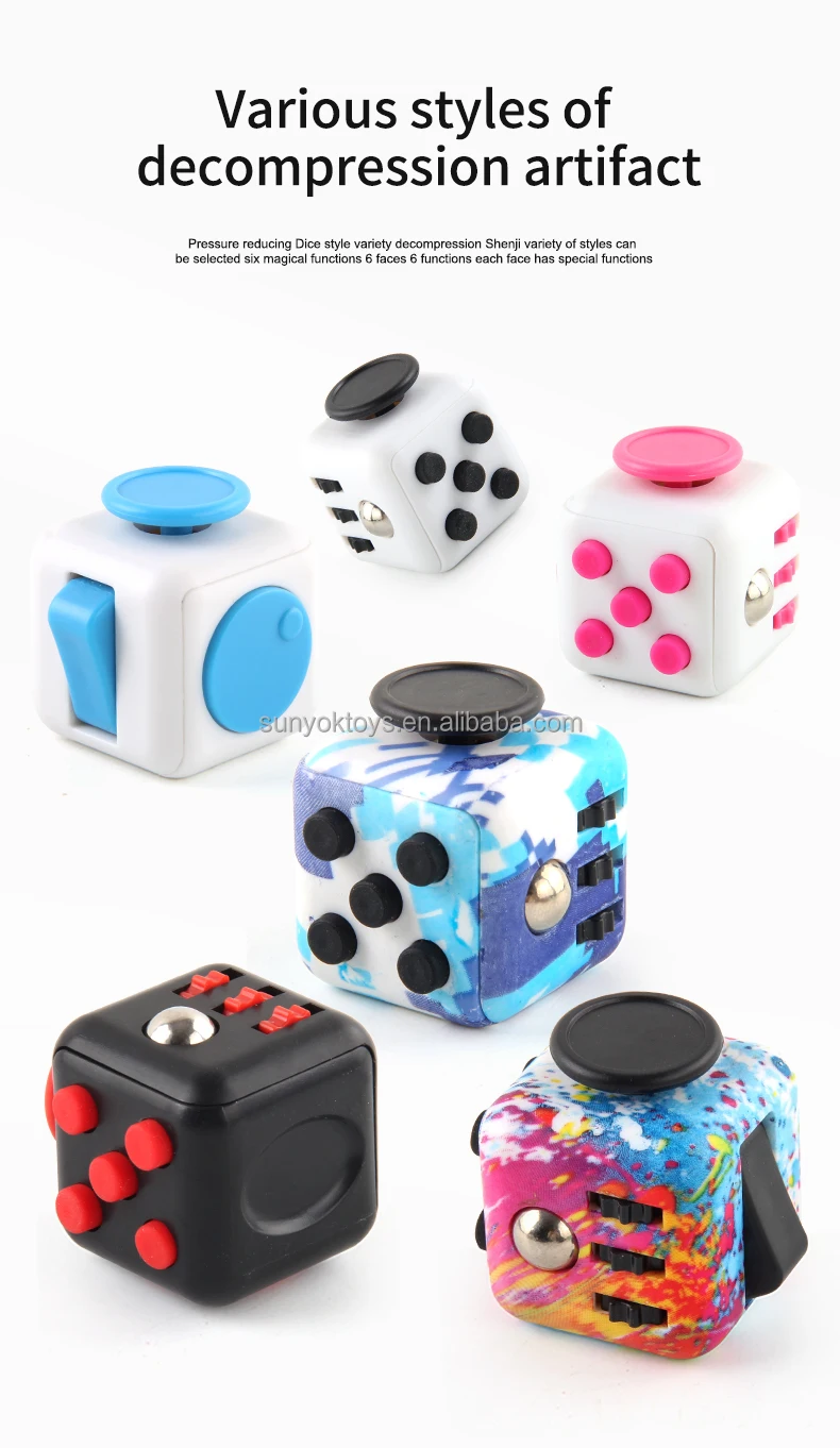 High Quality Fidget Toys - Anti Stress & Fun Fidget Cubes