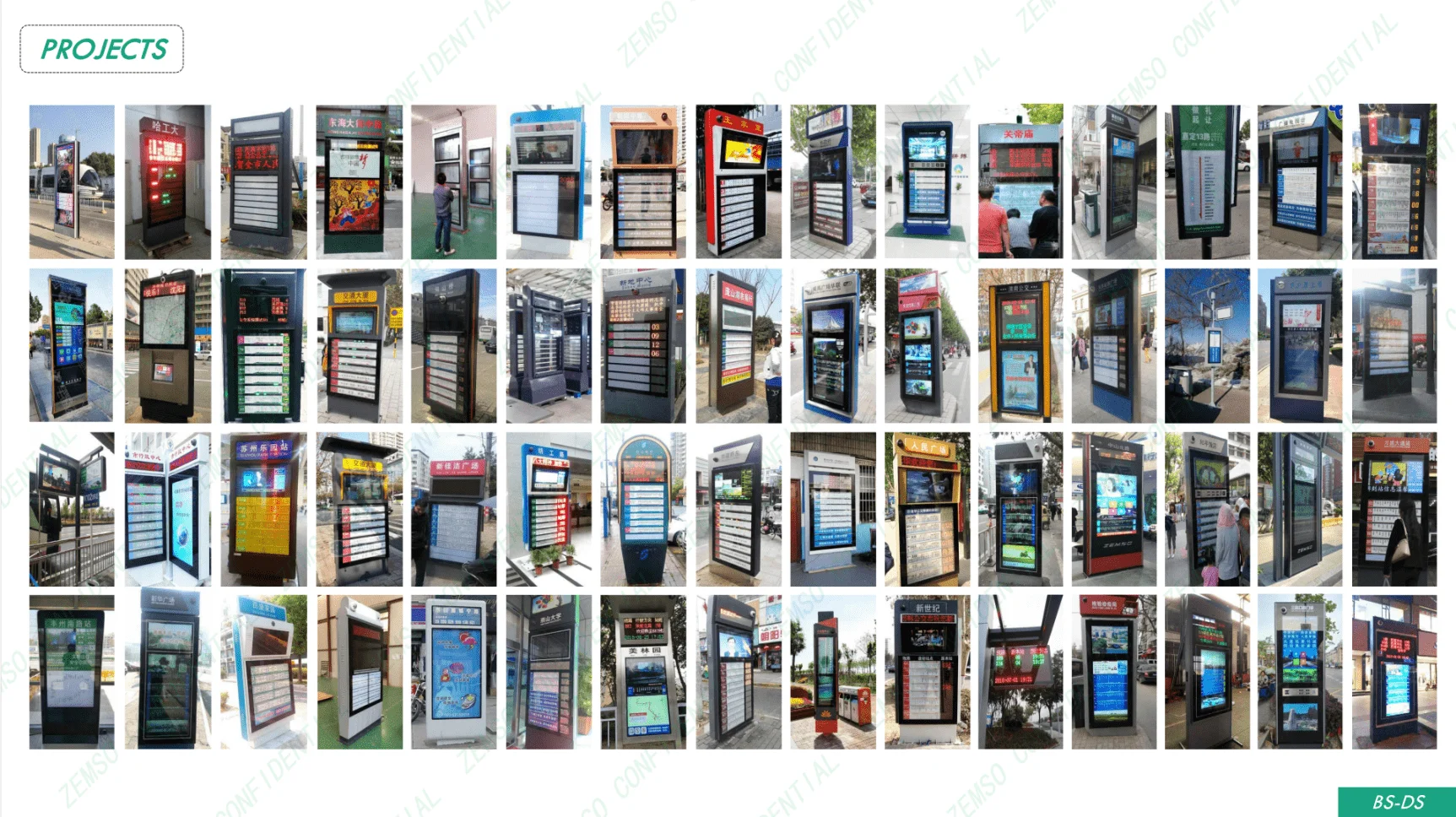 Smart Bus Shelter Displays - Waterproof & Informative