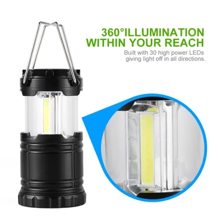 Pop-up 250lm COB Camping Light Emergency Light for Storm Outages ...