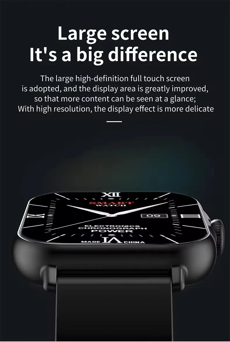 A58plus Smart Watch - Women's Fitness Tracker & Call Monitor