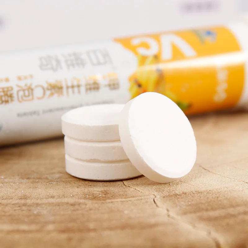 Potassium Vitamin C Effervescent Tablets Adult Supplement Vitamin Vc ...
