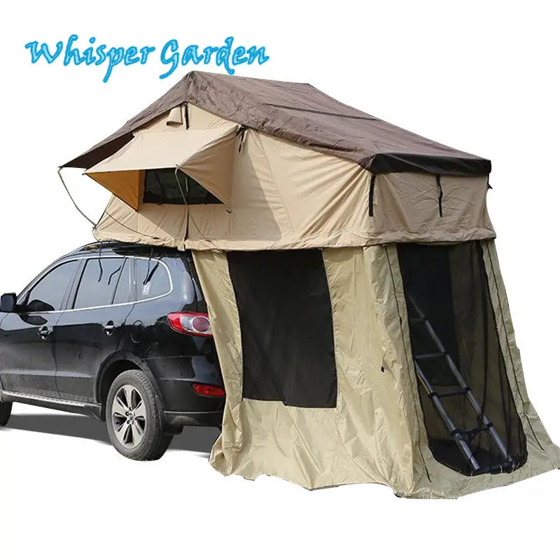 4X4 Camping Car Roof Top Tent 5 Person Add on Room Aluminum Large With ...