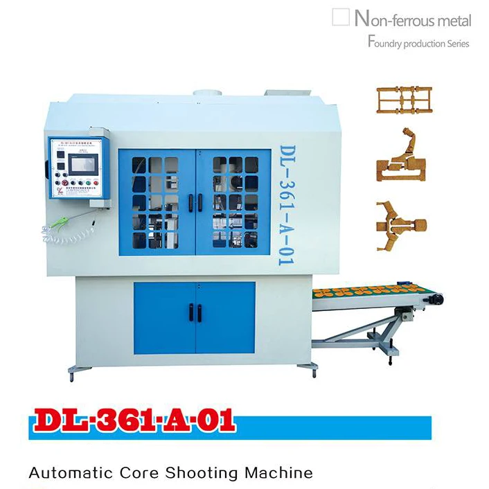 Resin Sand Core Shooting Machine - Vertical Casting