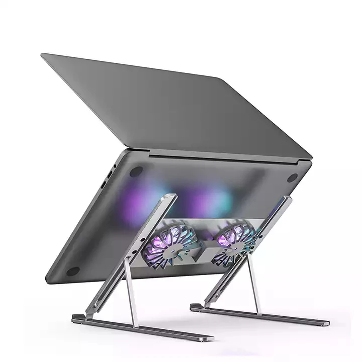 Adjustable Portable Aluminum Laptop Gaming Stand Semiconductor Notebook ...