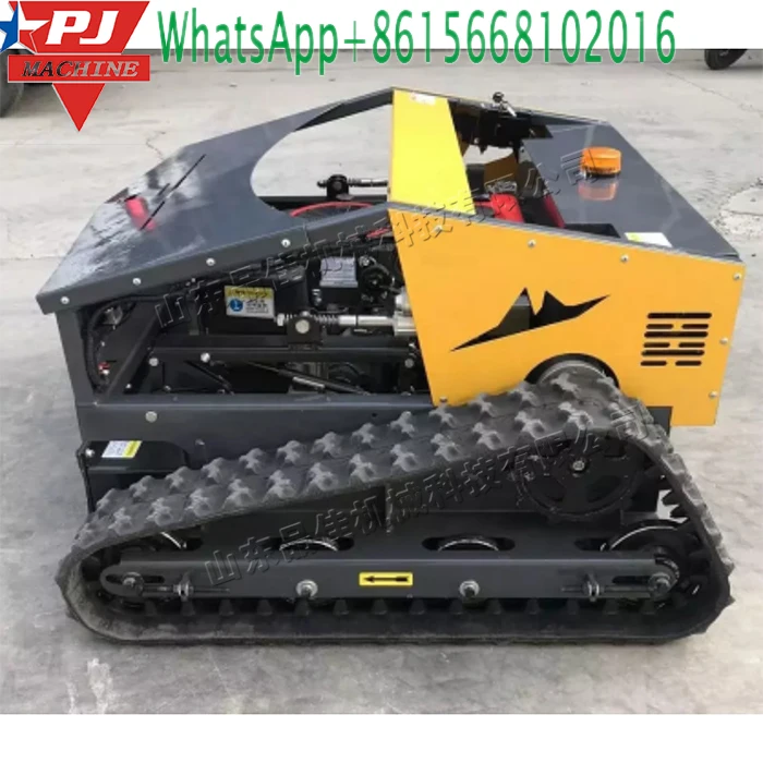 800MM 16HP Remote Control Track Mower - DIY Robot Lawn Mower