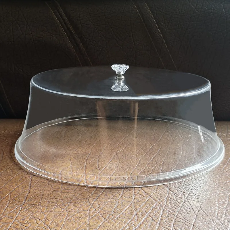 Transparent Lucite Cake Box - Personalized Acrylic Tray