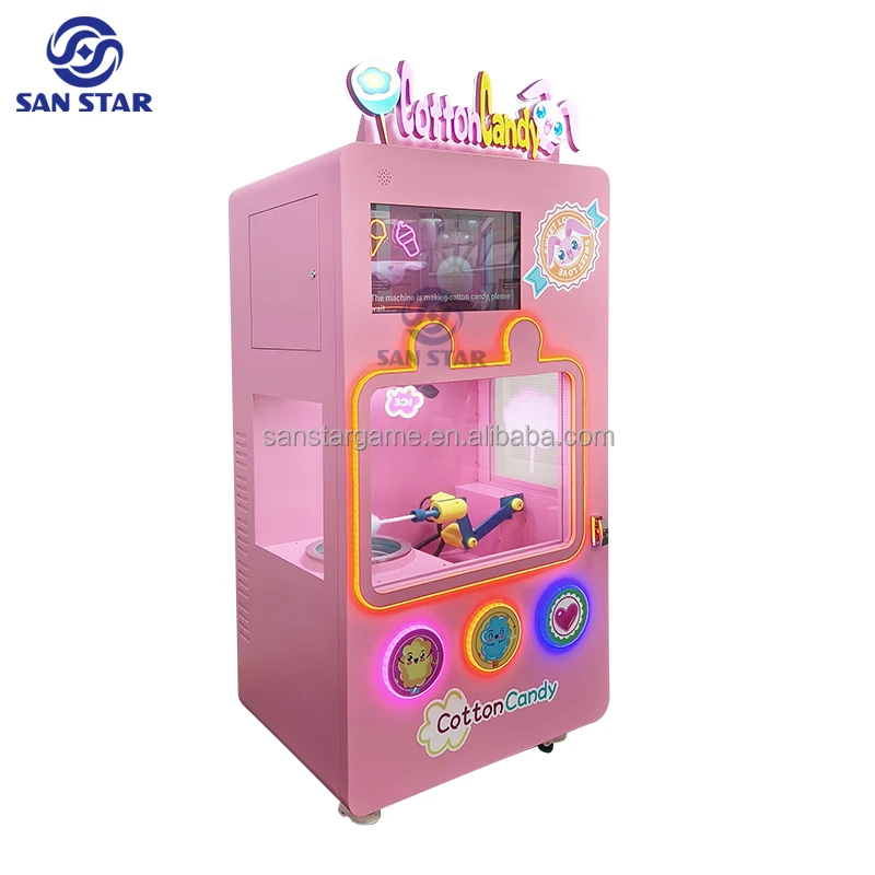 Commercial Manufacturing the New Rainbow Fully Automatic Sugar Cotton ...