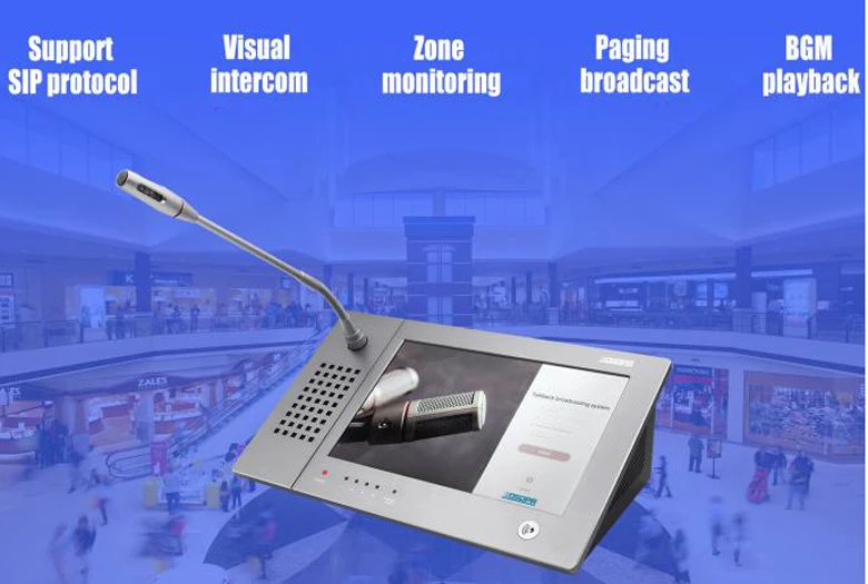 Ip Based Public Address & Communication System Solution - Oem