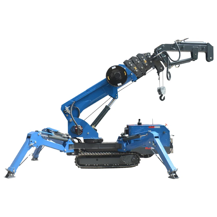 Rotary Arm Remote-controlled Crawler Crane Suitable For Small Space ...