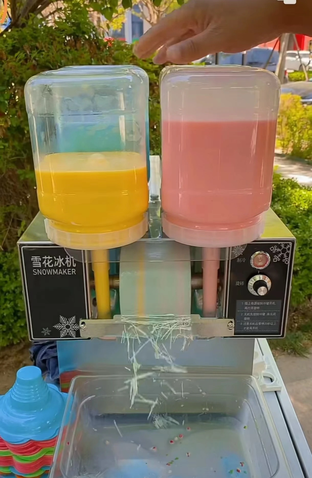 Alibaba.com: Bingsu Electric Snow Cone Ice Shaver, Shaved Snow Flake ...