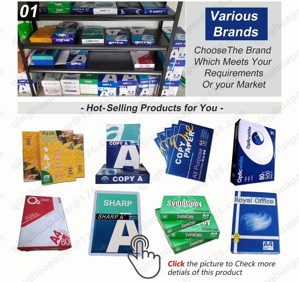 A4 Sharp A Copy Paper 75gsm - Smooth Finish for Printing