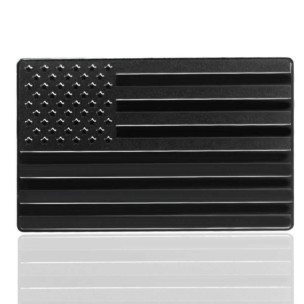 3D Metal American Flag Emblem Decal - Car Sticker