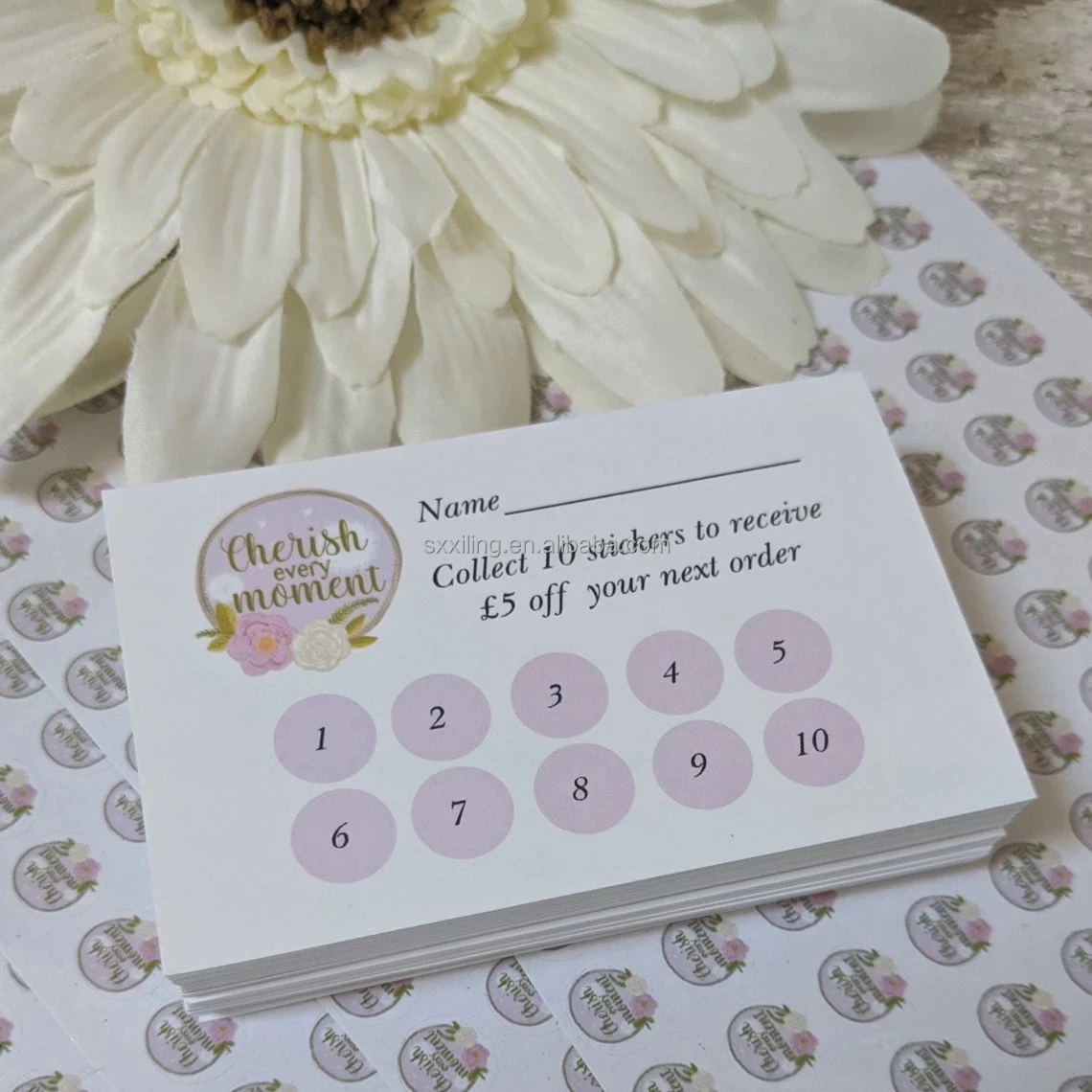 Printable DIY Reward Minimalist Loyalty Cards Salon Rewards Card Design ...
