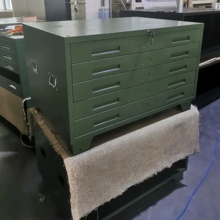 Mobile Drawing Storage Cabinet 5 Drawers A0 Size Paper Flat File Map ...