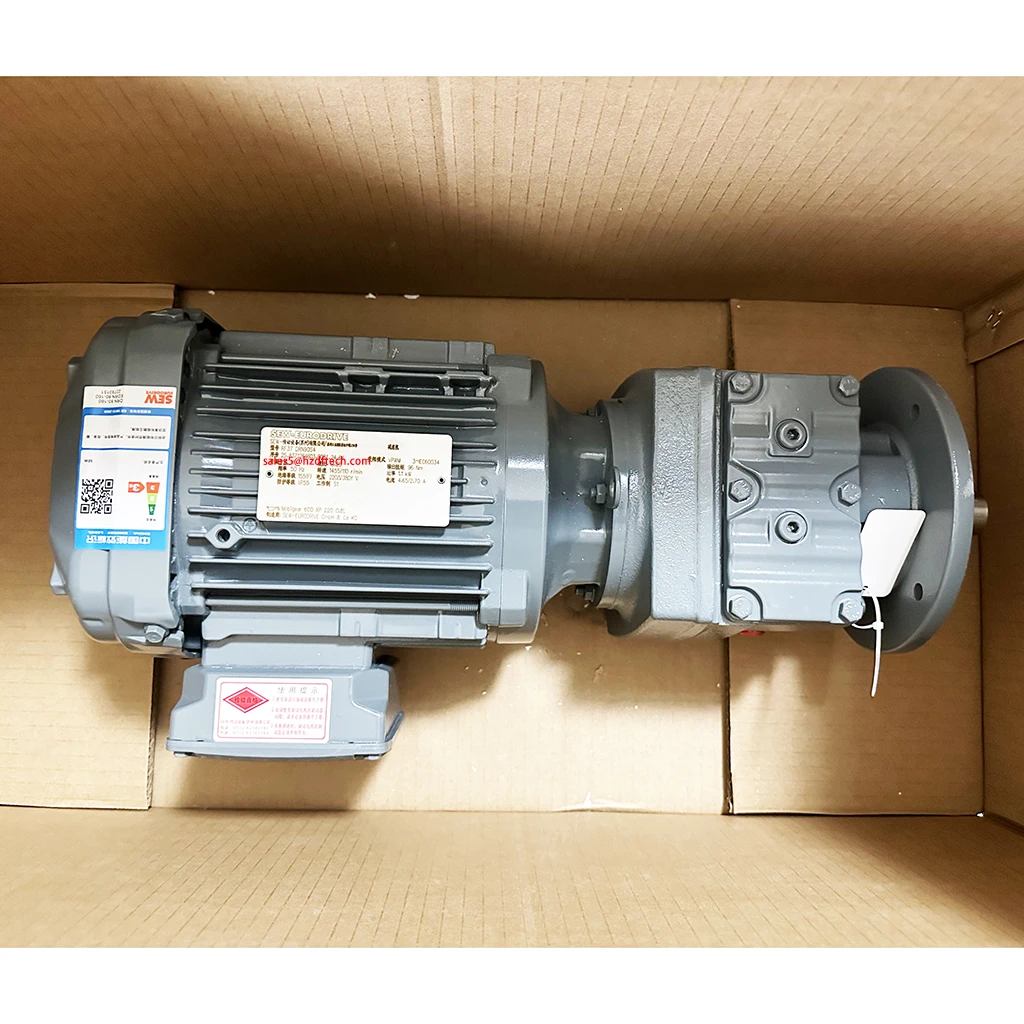 Brand New Original Sew-eurodrive Helical Gear Reduction Motor Rf37 ...