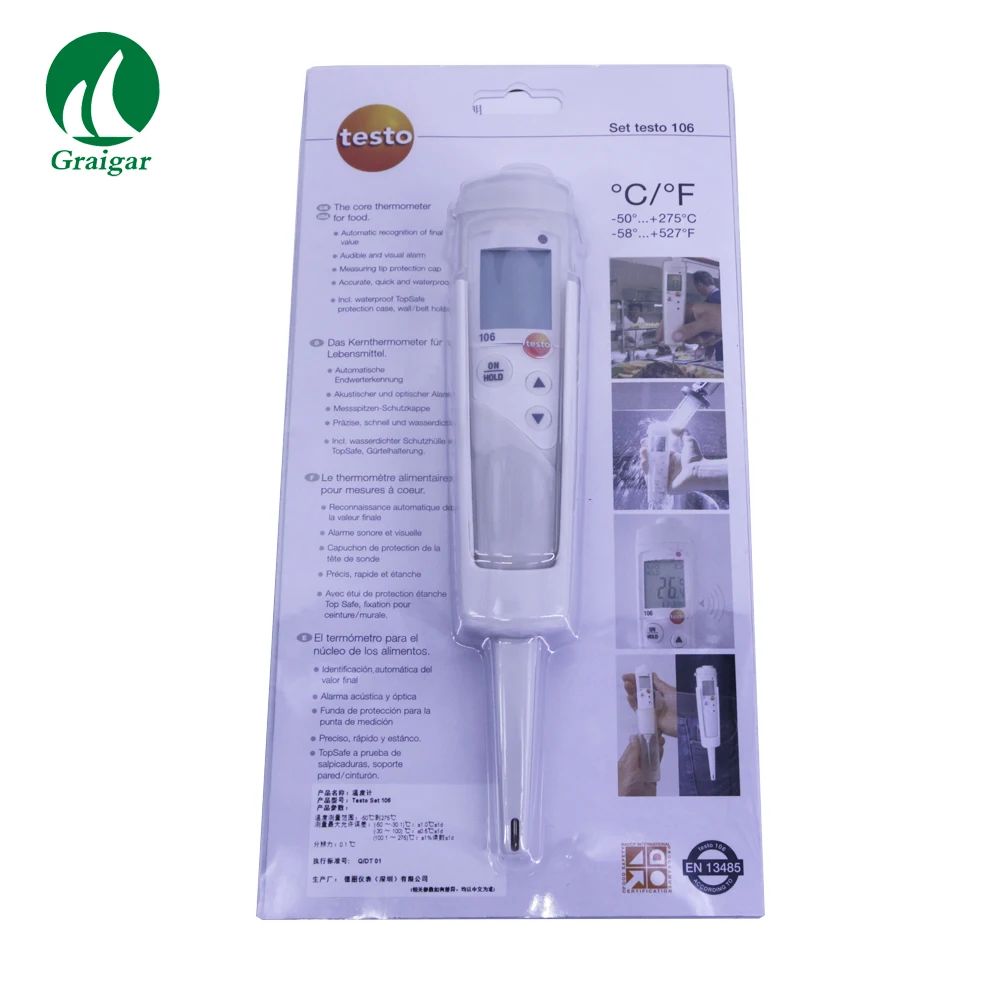 Testo 106 Food Thermocouple Thermometer -50 to 275 C