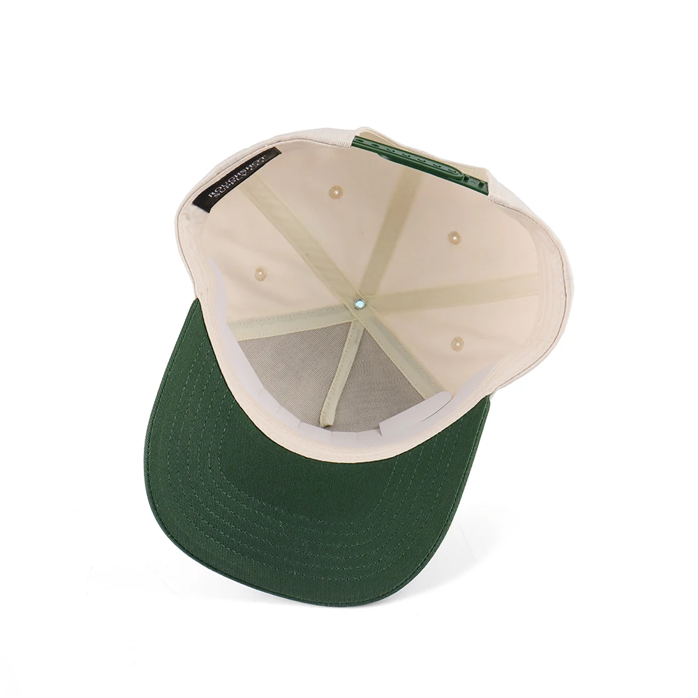 Embroidered Letters 5 Panel Mid Profile Baseball Cap Customized Side ...