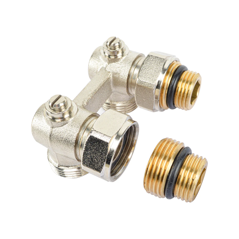 Bsp Thread House Heating Forged Brass Angle Thermostatic H Radiator ...