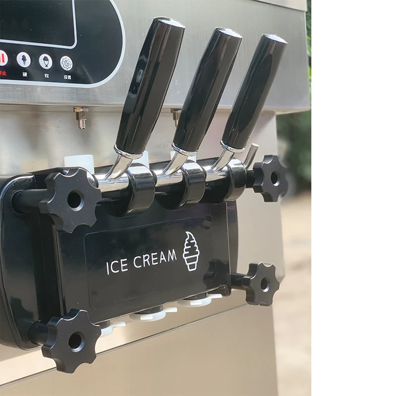 Factory Direct Table Top Fast Freezing Ice Cream Machine Gelato Machine ...
