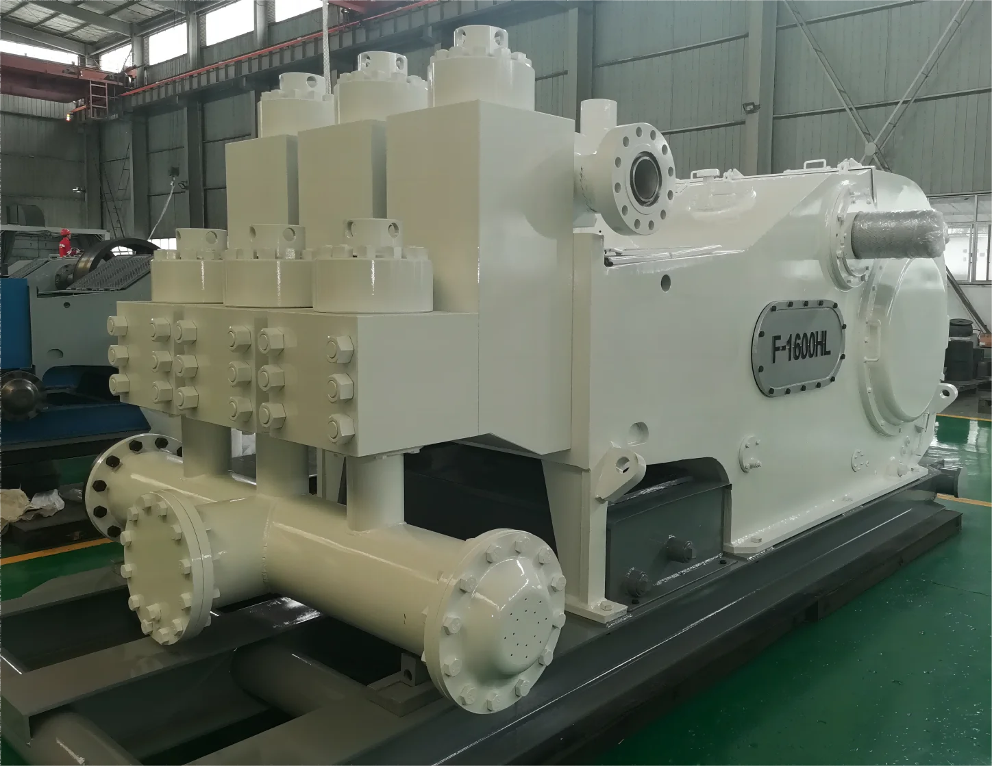API F-1600 Oilfield Drilling Mud Pump - Triplex Single-Acting Mud Pump ...