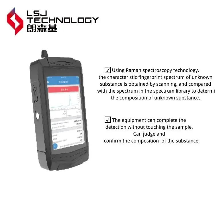 Lsj-cv 5v/2a Raman Spectrum Meter Spectroscopy Horiba 785nm Handheld ...