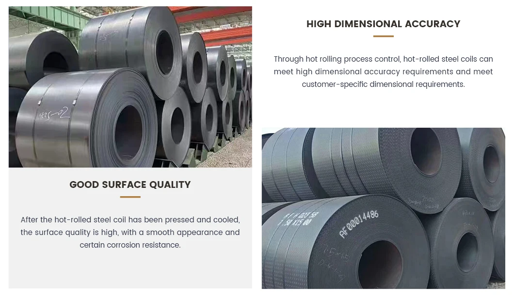 A36 A35 Carbon Steel Coils Q195 Q235 Q355 Hot Rolled Black Carbon Steel ...