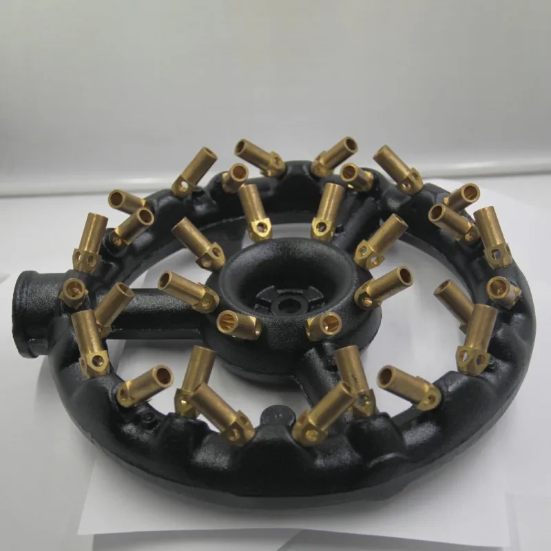 Camping 32 Jet Burner Wok Burner Commercial Natural Gas LPG Gas Burner Jets