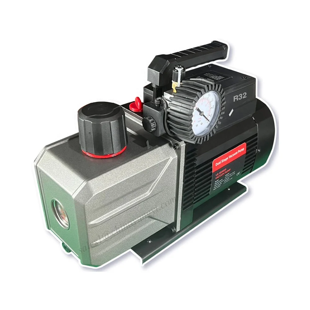 R32 R410A Refrigerant Vacuum Pump - 12CFM Double Stage