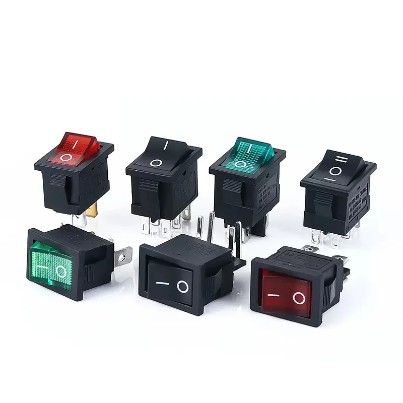 wholesale 2Pin 2GEAR 250V 15A KCD series 2Pin/3Pin/4Pin/6Pin red black ...