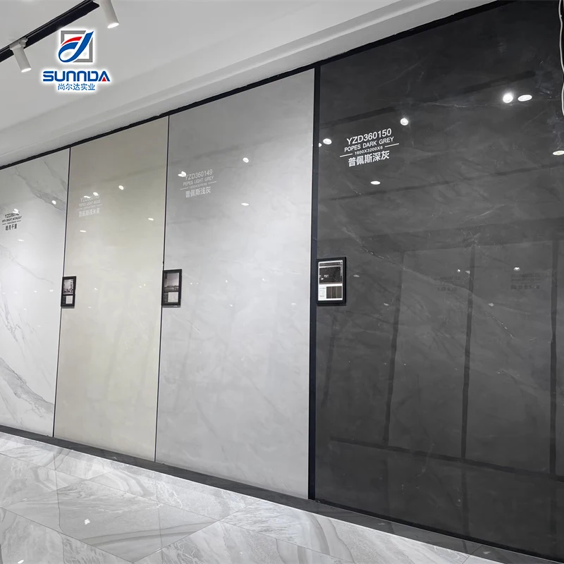 Big Size Ceramic Tile - Polished Porcelain Slab for TV Background Wall