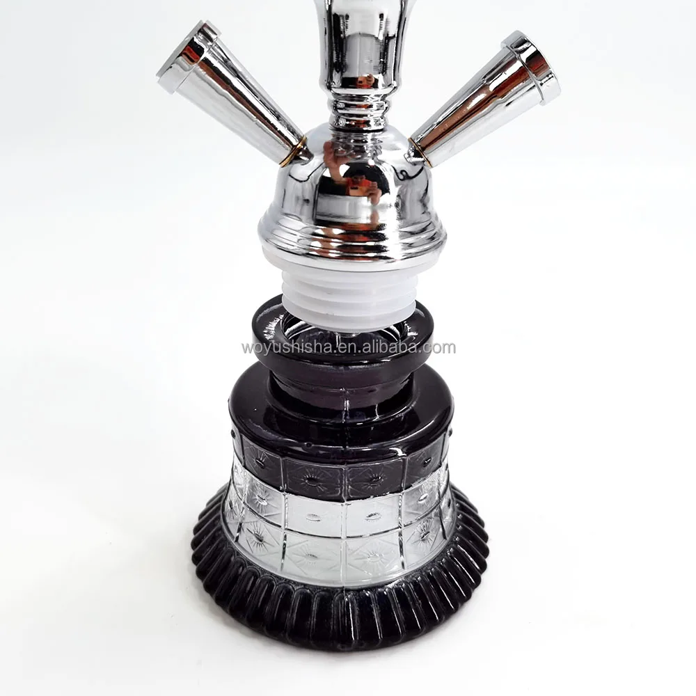 Wholesale Mini Glass Shisha Hookah Pot with 1 Pipe - Durable & Portable ...