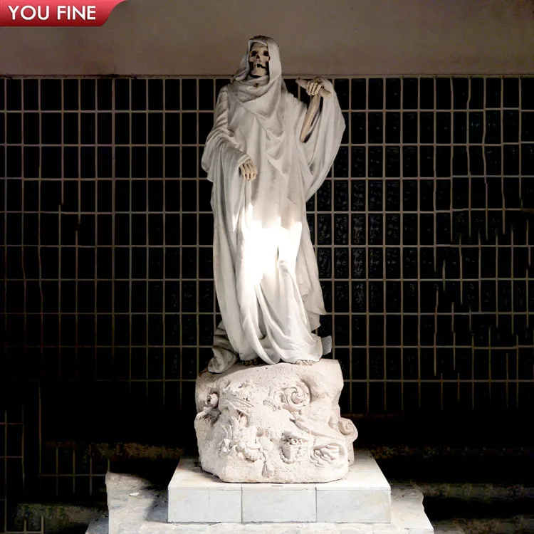 Statue of Death Paris - Classic Life Size Marble Sculpture