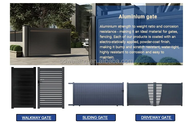 Aluminium Privacy Louver Slat Fencing Panel Garden Fence Boundary Wall ...