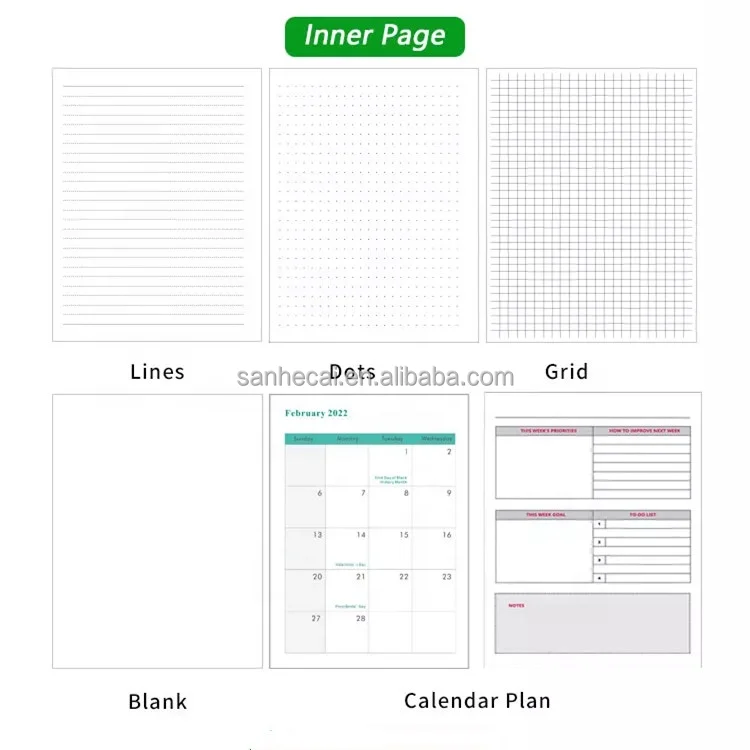 Luxury A6 Flash Binder Ledger And Cash Budget Notebook Macaron Pu Style ...