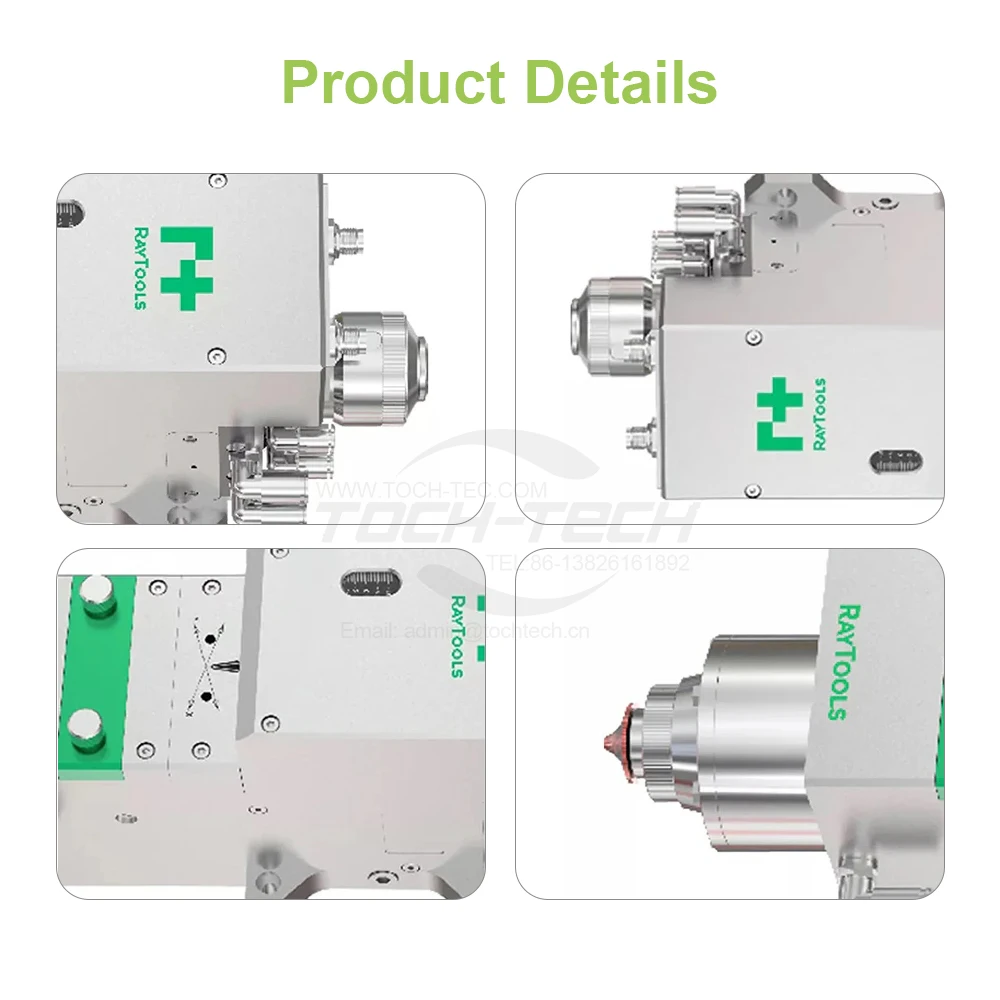 Raytools BM06K Automatic Focus 3D Fiber Laser Cutting Head 6000W Laser ...