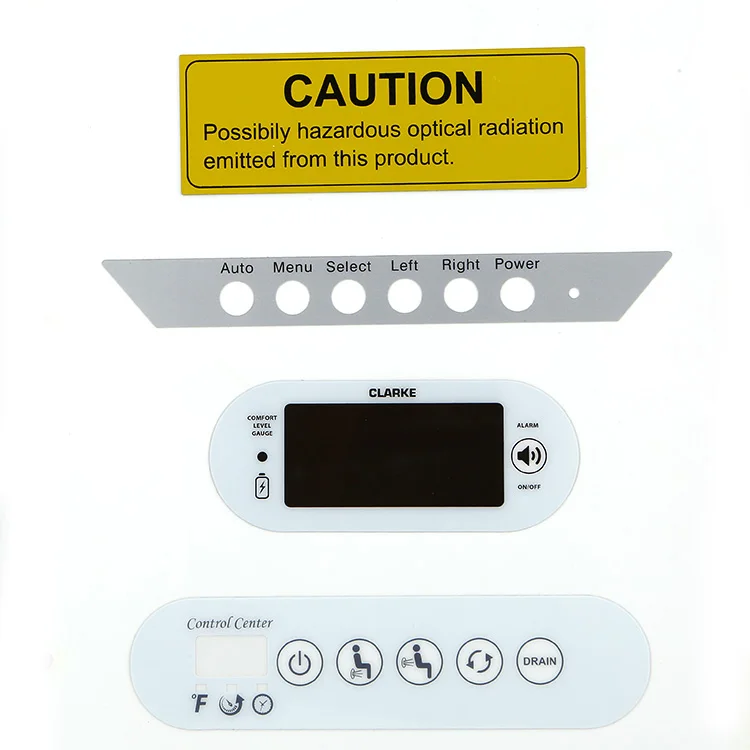 Factory Custom Control Panel Sticker Lexan Polycarbonate Label Membrane ...