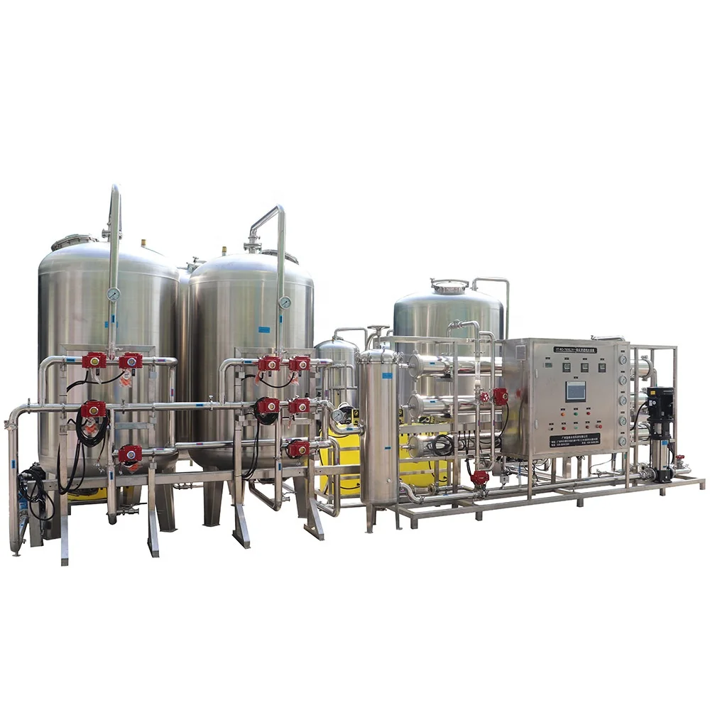 7000LPH SS316 Electronic screen ro system desalination salt water to ...