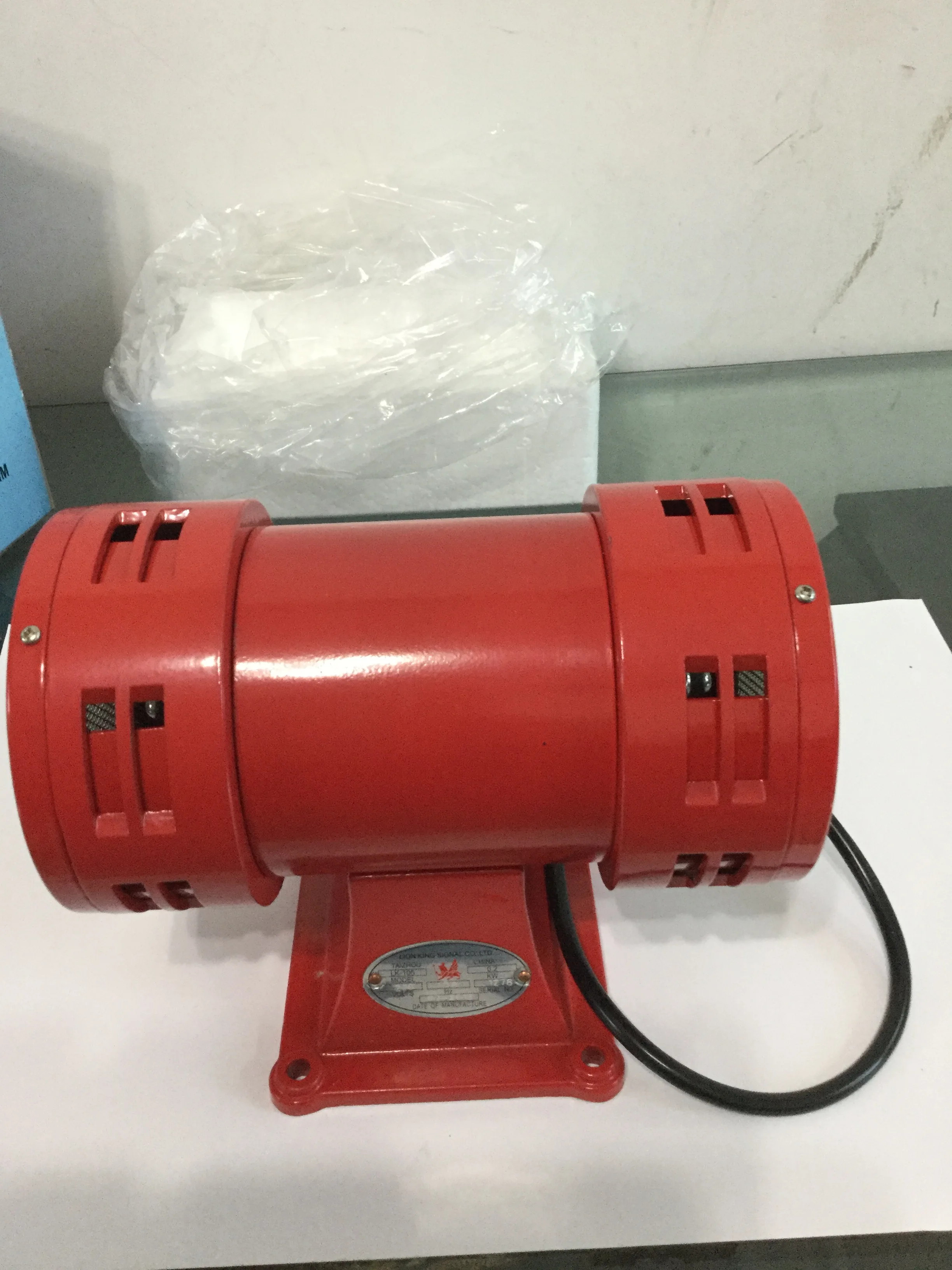 Mini Motor Siren Lk-Jdw105(0.2kw) - Industrial Signal Alarm