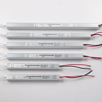 Switching Power Supply Lighting Box Led Driver Ip20 Ultra Slim Dc12v 24v 1a 2a 3a 4a 5a 6a 18w ...
