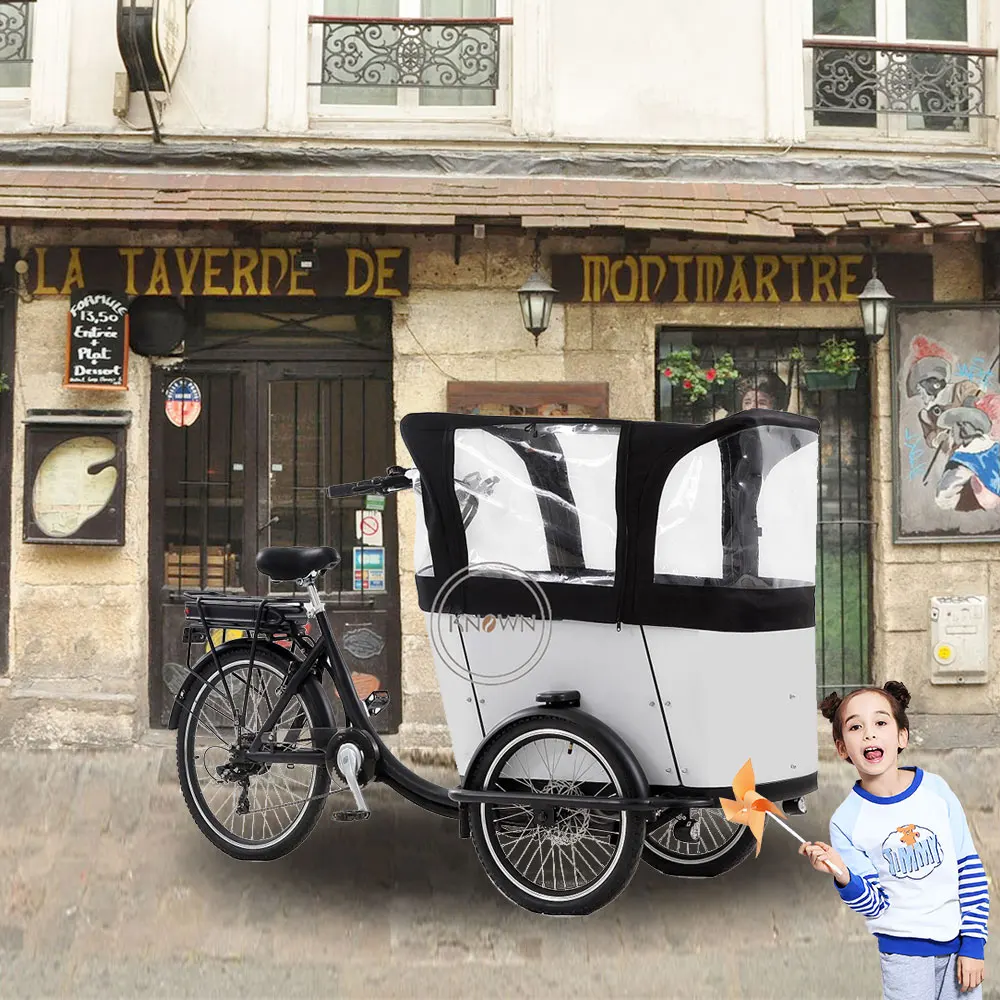CE Certified Electric Tricycles for Kids & Cargo Bikes