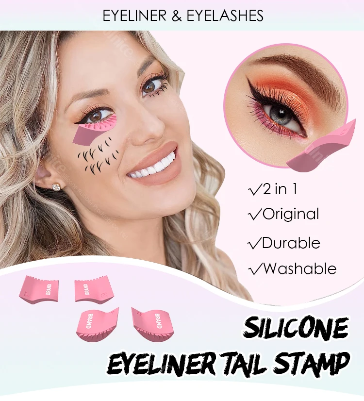 Customized Package Eyeshadow Magic Seal Fake Eyelash Printing Mold Lazy ...