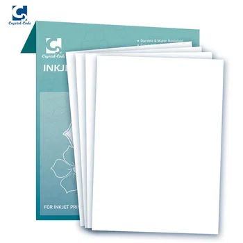 A4 Size Clear Sticker Paper Glossy Custom Sticker Adhesive Sticker ...