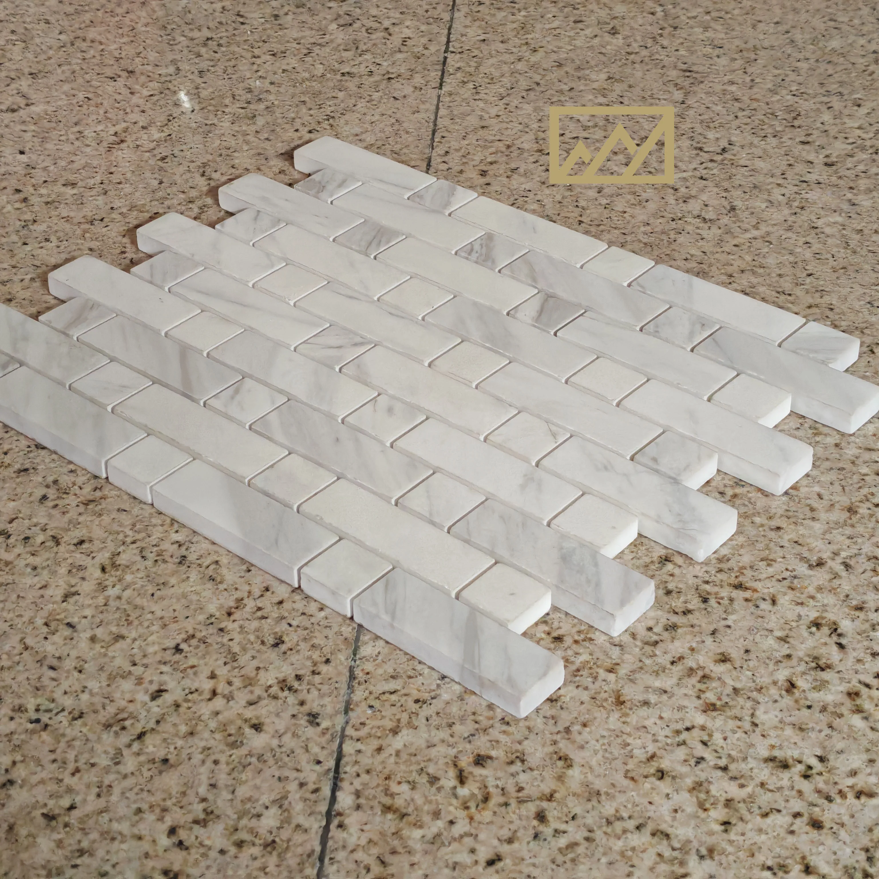Kings-wing Volakas Mosaic Tile - Buy Mosaic Tile For Kitchen Or ...