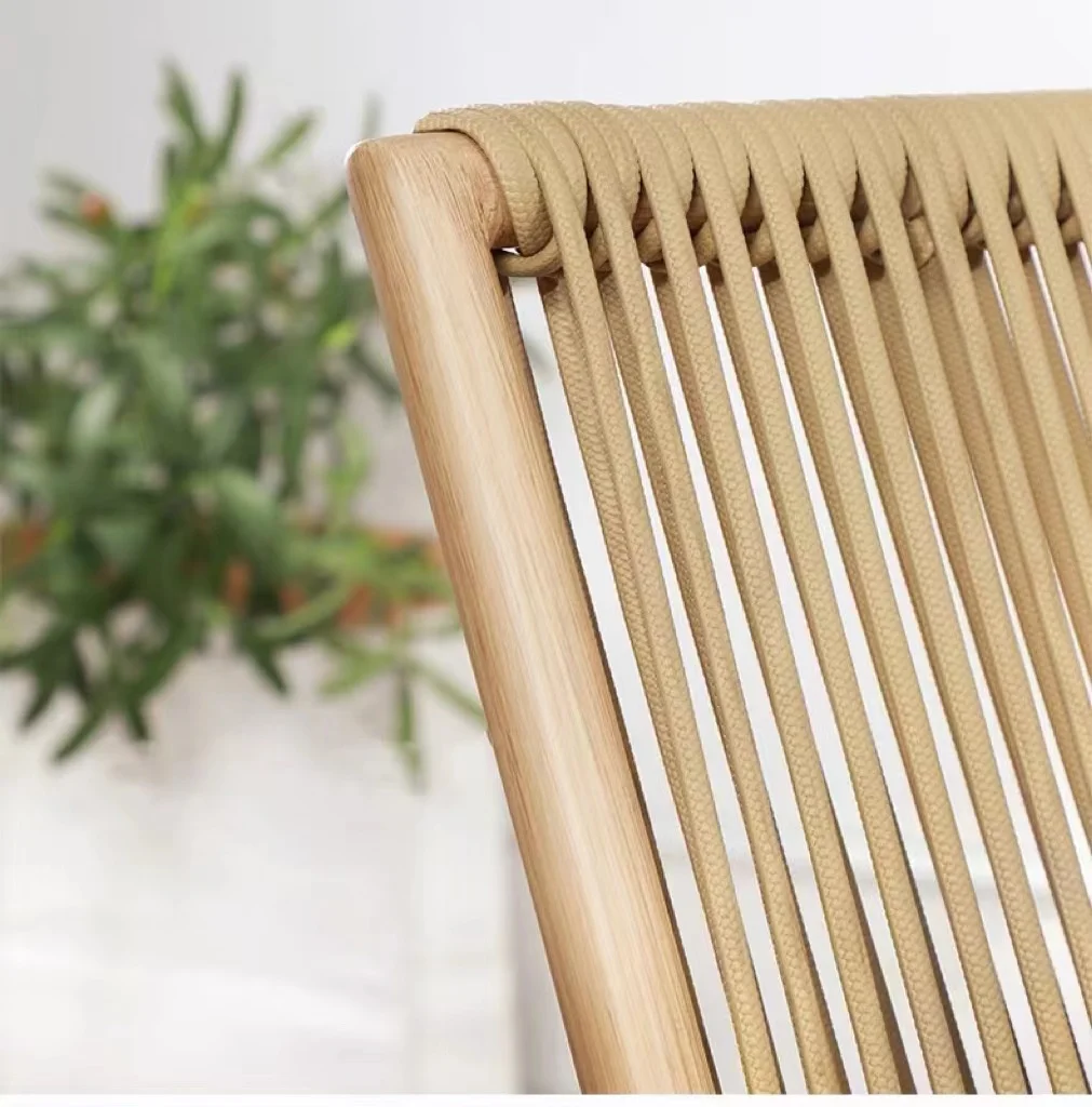 Rope Weaving Modern Luxury Style Pool Aluminum Patio Garden Furniture ...