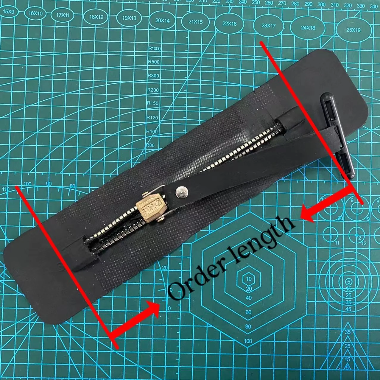 TOPAZ Drysuit Zipper - Airtight & Watertight Diving Solution