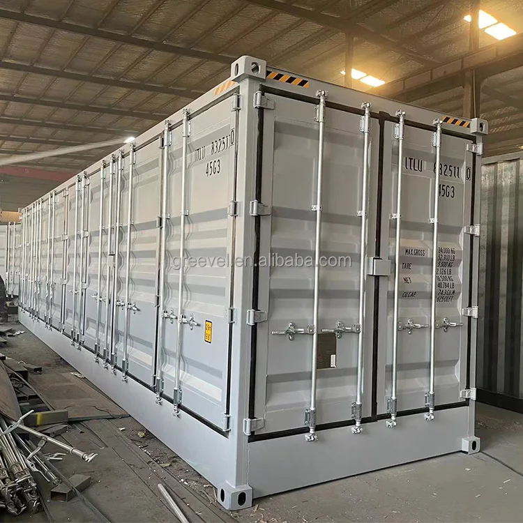 Greevel 40ft High Cube Open Side Shipping Container - Buy One Side Full ...