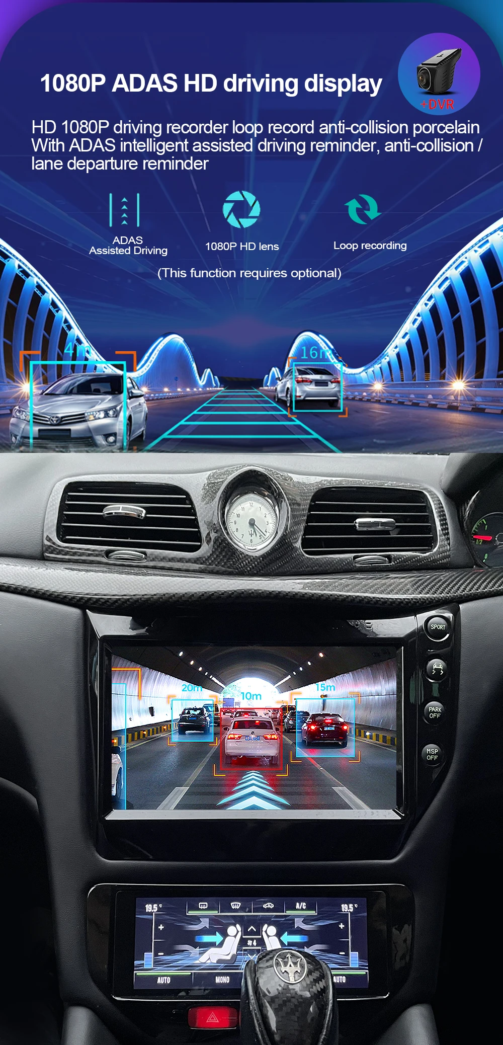 ACARNAVI Android Navigation System for Maserati GT 2007-2017