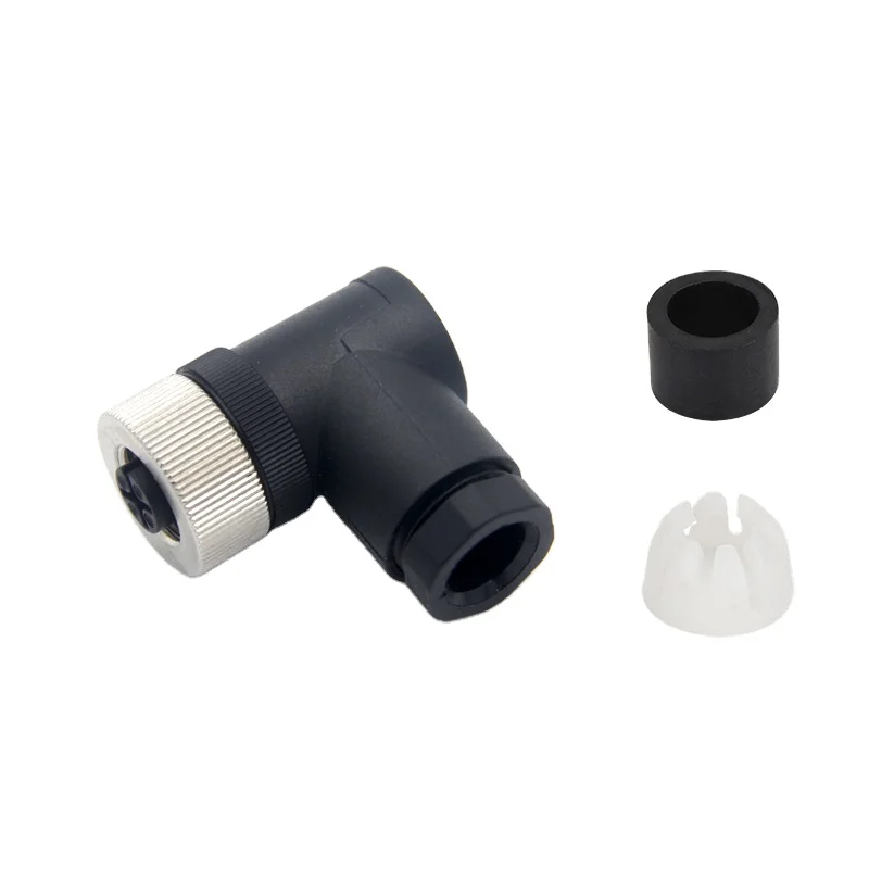 M8/m12/m16/connection Metal Shield/connector/aviation Plug/4 Core - Buy ...