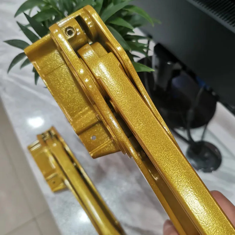 Electrostatic Polyester Spraying Powder Paint Sun Gold Powder Coating ...