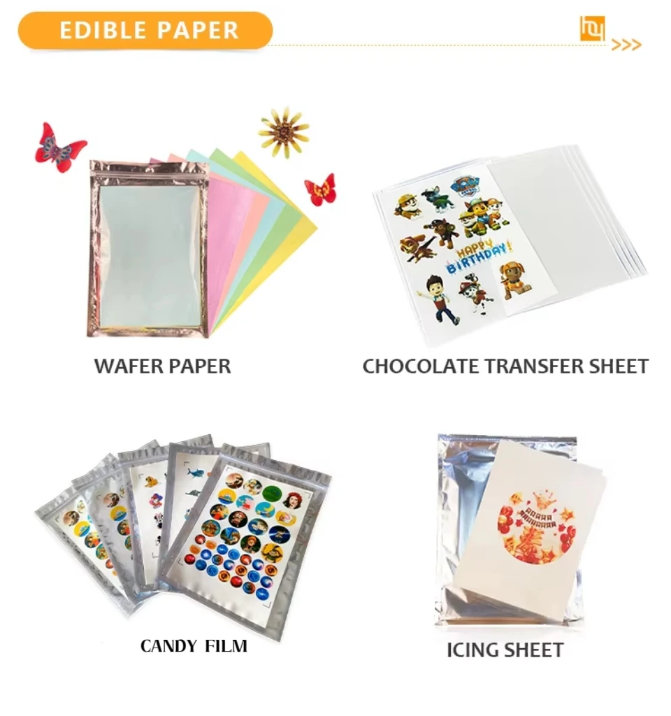 White Edible Icing Sheets - Perfect for Cake Decoration